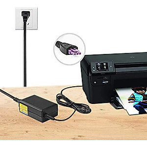HKY 32V AC Adapter Compatible with HP Deskjet F4580 F4210 F4230 F4235 F4240 F4250 F4272 F4273 F4274 F4275 F4280 F4283 F4288 F4292 F4293 OfficeJet J4524 J4580 J4624 J4660 J4680,P/N 0957-2242 0957-2269