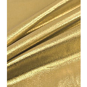 Gold Lame Fabric - by The Yard