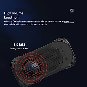 Clearance Bluetooth Speakers, LED Color Lights Speakers , Wireless Bluetooth Sound Subwoofer, Outdoor Portable Bluetooth Small Speaker, Long-lasting Battery Life Bluetooth Speaker for Indoor&Outdoor
