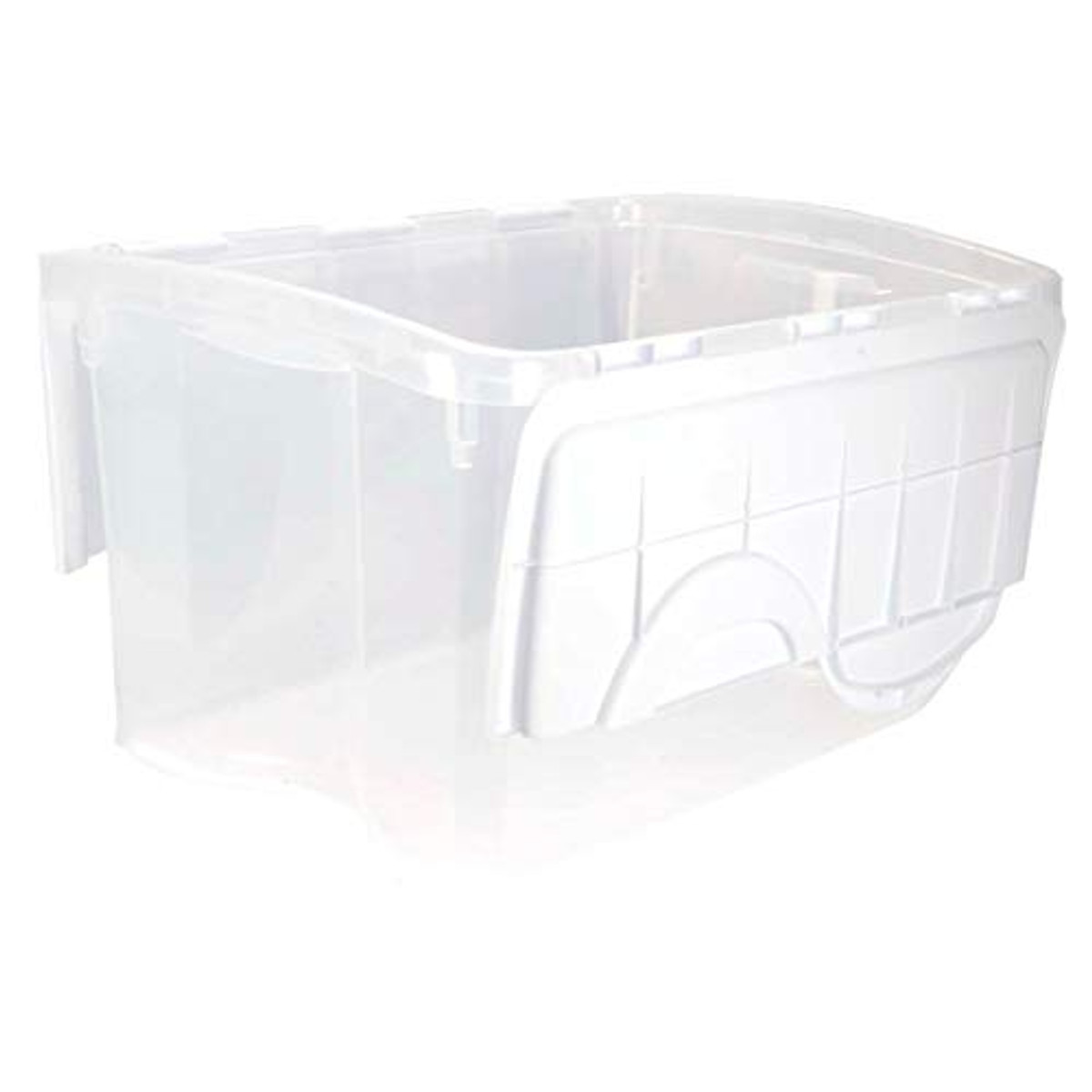 Sterilite 1914 Single 48 Quart Hinged Lid Storage Box Tote Container (18 Pack)
