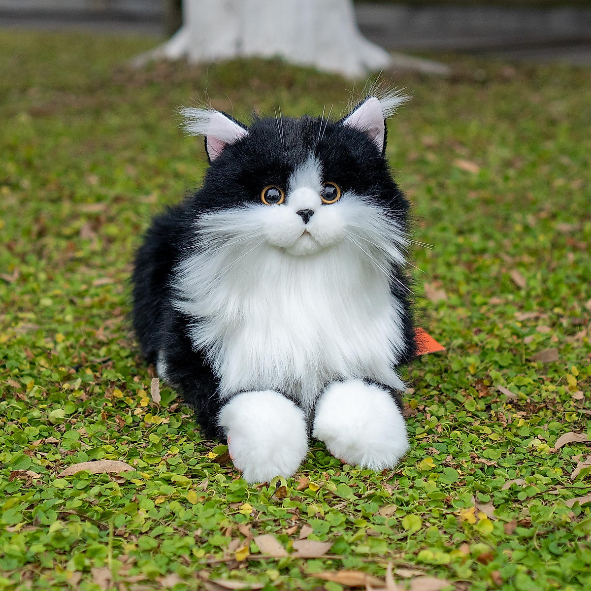 Chongker Stuffed Animals Plush - Realistic Animals Plush, Lifelike Toy, Ragdoll Cat