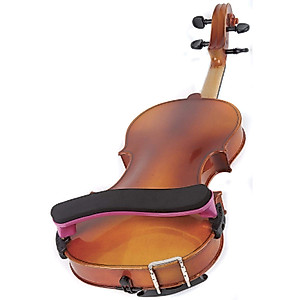 Everest ES4HPI ES Series 4/4 Violin Adjustable Shoulder Rest - Pink