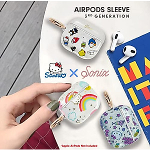 Sonix x Hello Kitty Case for AirPods Gen 3 [Hard Cover] Protective Case for Apple Airpod 3rd Generation (Cosmic Hello Kitty)