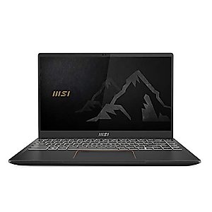 MSI Summit E14 A11SCS-088 14" UHD Ultra Thin and Light Professional Laptop Intel Core i7-1185G7 NVIDIA GeForce GTX1650Ti MAX-Q 16GB DDR4 1TB NVMe SSD Win10PRO, Ink Black