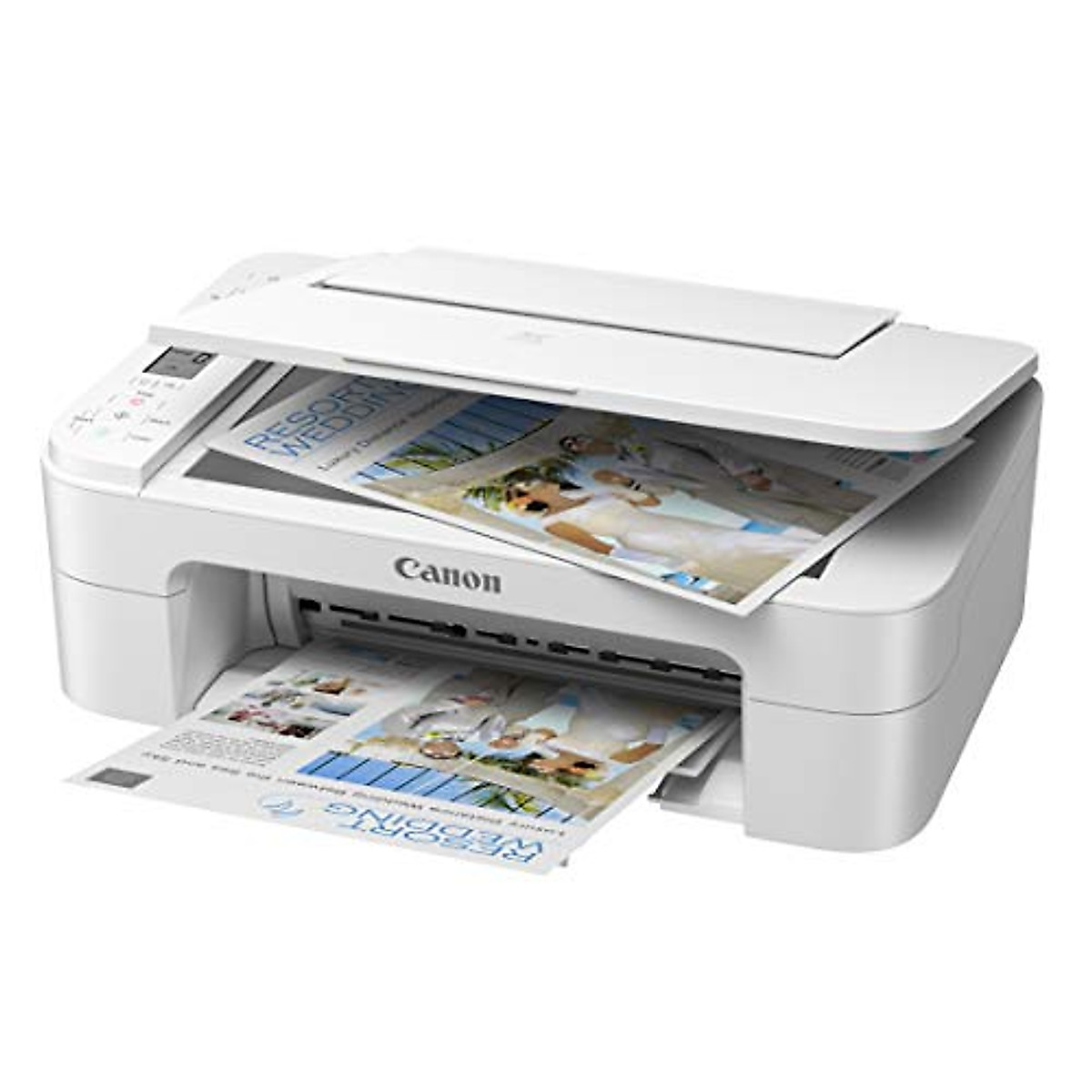 Canon Pixma TS3320 White, Works with Alexa