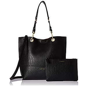 Calvin Klein Sonoma Novelty North/South Tote Bag, Black