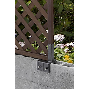 タカショー(Takasho) TKP-10 Fixing Hardware for Lattice, 10cm