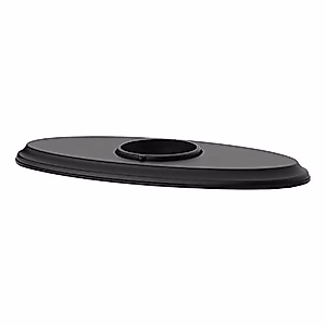 Pfister 961232B Deckplate for Rhen Single Control Faucet, Matte Black