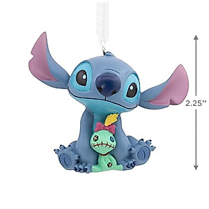 Hallmark Disney Lilo & Stitch Stitch With Scrump Christmas Ornament