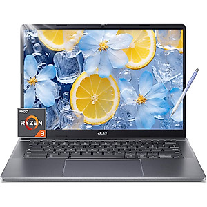 Acer Chromebook Touchscreen Laptop, Backlight Keyboard, Intel Pentium Silver N6000, 17.3inch Full HD IPS Display, USB Type-C, SD Card Reader, Wi-Fi 6, Webcam, Chrome OS, w/Cloth