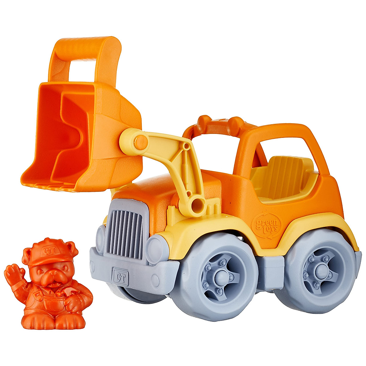 Green Toys Scooper Construction Truck - CB , Orange