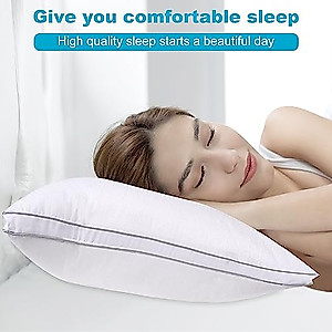 iMAYEON Pillows King Size Set of 2, Hotel Collection King Pillows 2 Pack for Sleeping, King Size Pillows Fluffy Down Alternative Pillow for Back, Stomach or Side Sleepers