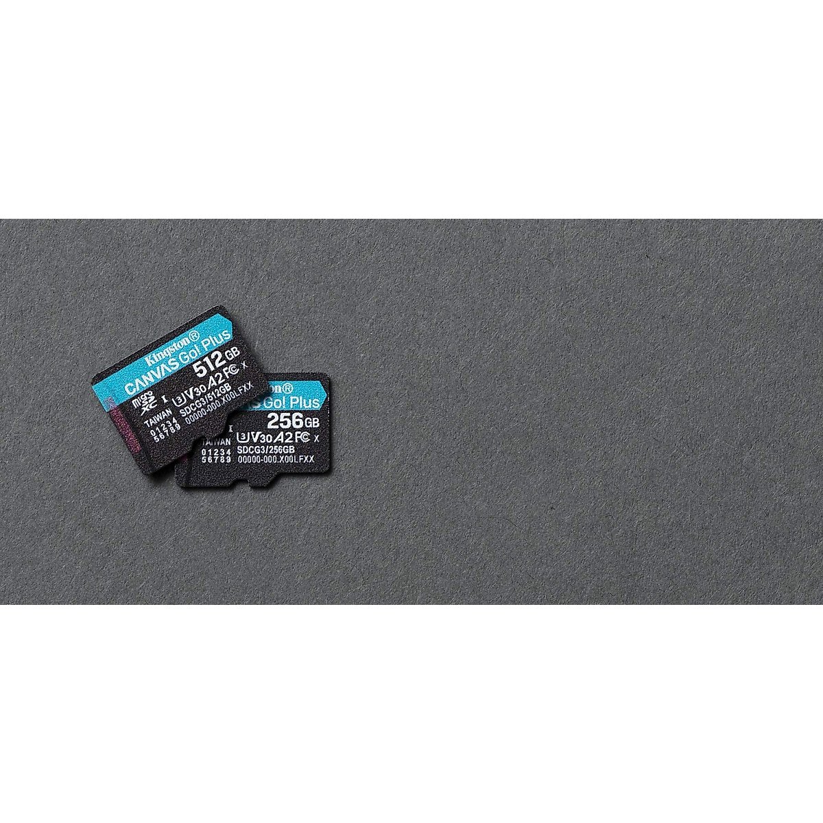 Kingston 512GB Canvas Go Plus microSDXC Card | Up to 170MB/s | UHS-I, C10, U3, V30, A2/A1 | with Adapter | SDCG3/512GB