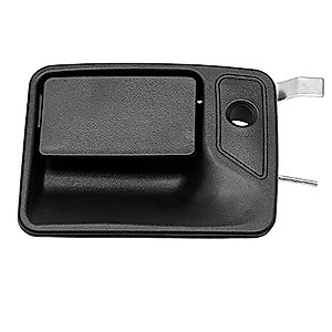 Exterior Door Handle, Compatible with 1999-2016 Ford F-250 F-350 F-450 F-550 Super Duty | 2000-2005 Ford Excursion & More, Front Outside Left Driver Side with Key Hole | Replace# 7C3Z-2522405-AA 79306