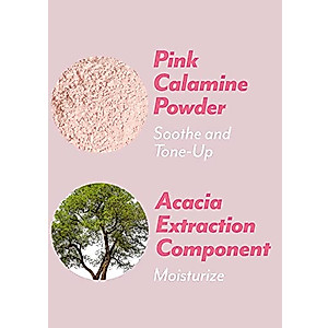 I'M MEME Compact - Tone-up Pact | With Calamine Powder, Pink Blur Effect, Mattify Skin, Pressed Powder, Gift, 0.35 Oz
