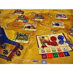 LITKO Cthulhu Focus Tokens | Arkham Horror | Eldritch Horror | Transparent Yellow (10)