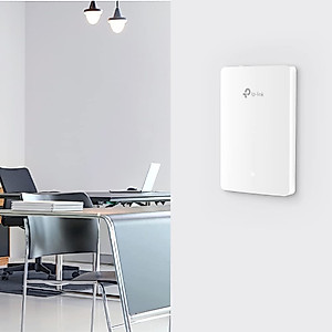 TP-Link EAP615-Wall | Omada Business WiFi 6 AX1800 in-Wall Wireless Gigabit Access Point | Support ODFDMA, MU-MIMO & Beamforming | PoE Powered | SDN Integrated | Cloud Access & Omada app