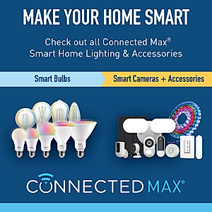 Cree Lighting Connected Max Smart Led Bulb A21 100W Tunable White + Color Changing, 2.4 Ghz, Works With Alexa And Google Home, No Hub Required, Bluetooth + Wifi, 1Pk