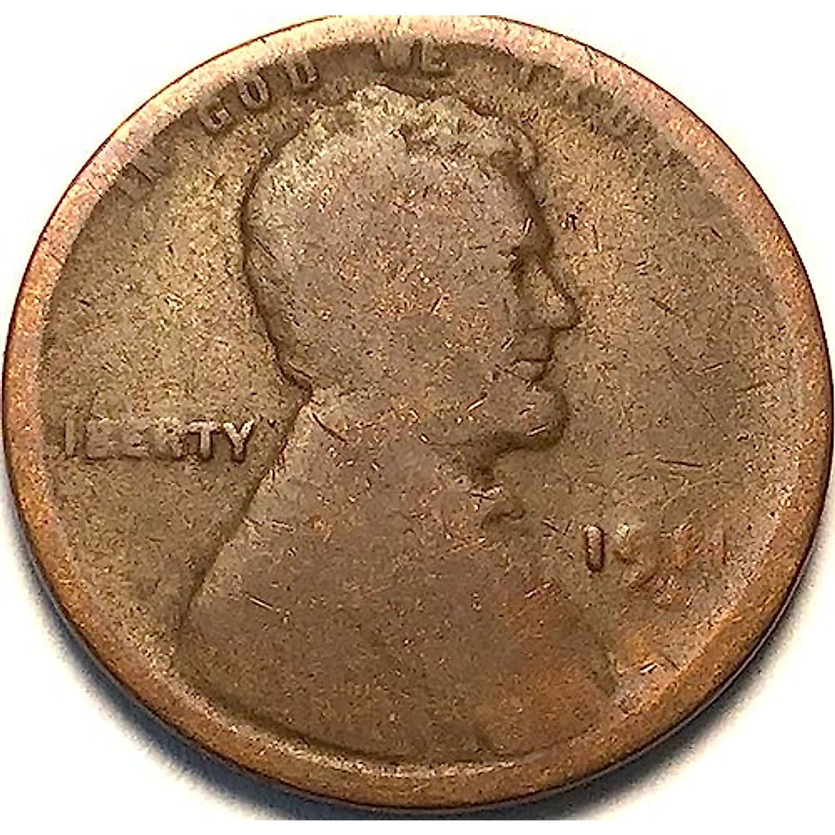 1911 D Lincoln Wheat Cent Penny Seller About Good