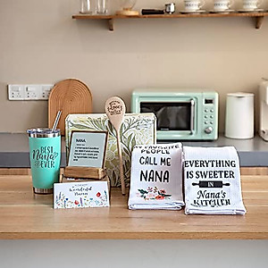 UNNESALT Nana Gifts - Birthday Gifts for Nana from Grandchildren, Grandkids, Granddaughter, Grandson - New Nana Gifts, Christmas Mothers Day Gifts For Nana - 20oz Tumbler