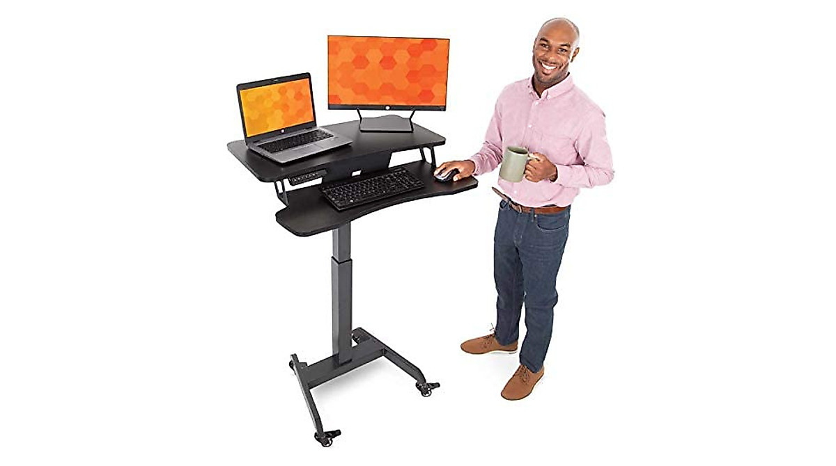 Stand Steady Cruizer Premier Electric Podium Desk