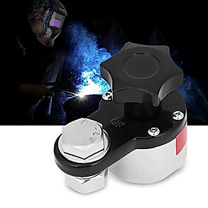 Welding Ground, 300A Magnetic Welding Ground Clamp Grounding Magnetic Connector Earth Switch for Industrial Welding Machine magnetic welding ground Popular