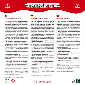 Scratch Cash Bundle Money to Play (Size Increased to 125% Compared to The Real Ones) 175 Banknotes - 7 Stacks of Euro 25 x € 5, 10, 20, 50, 100, 200 and 500