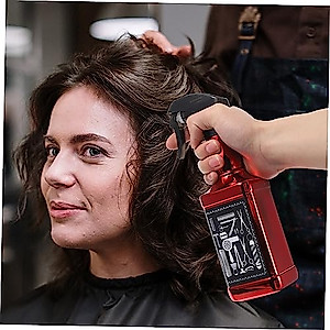 FOMIYES Spray Mist Bottle Hairdressing Electroplating Retro Watering Can Spray Mist Bottle The Pet Red Water Spray Can Watering Kettle Water Sprayer Vintage Water Container Travel