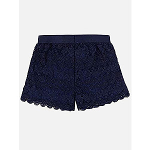 Mayoral 20-06251-030 - Guipur Shorts for Girls 18 Years Navy