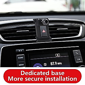 LUNQIN Car Phone Holder for 2017-2022 Honda CR-V CRV SUV Auto Accessories Navigation Bracket Interior Decoration Mobile Cell Phone Mount