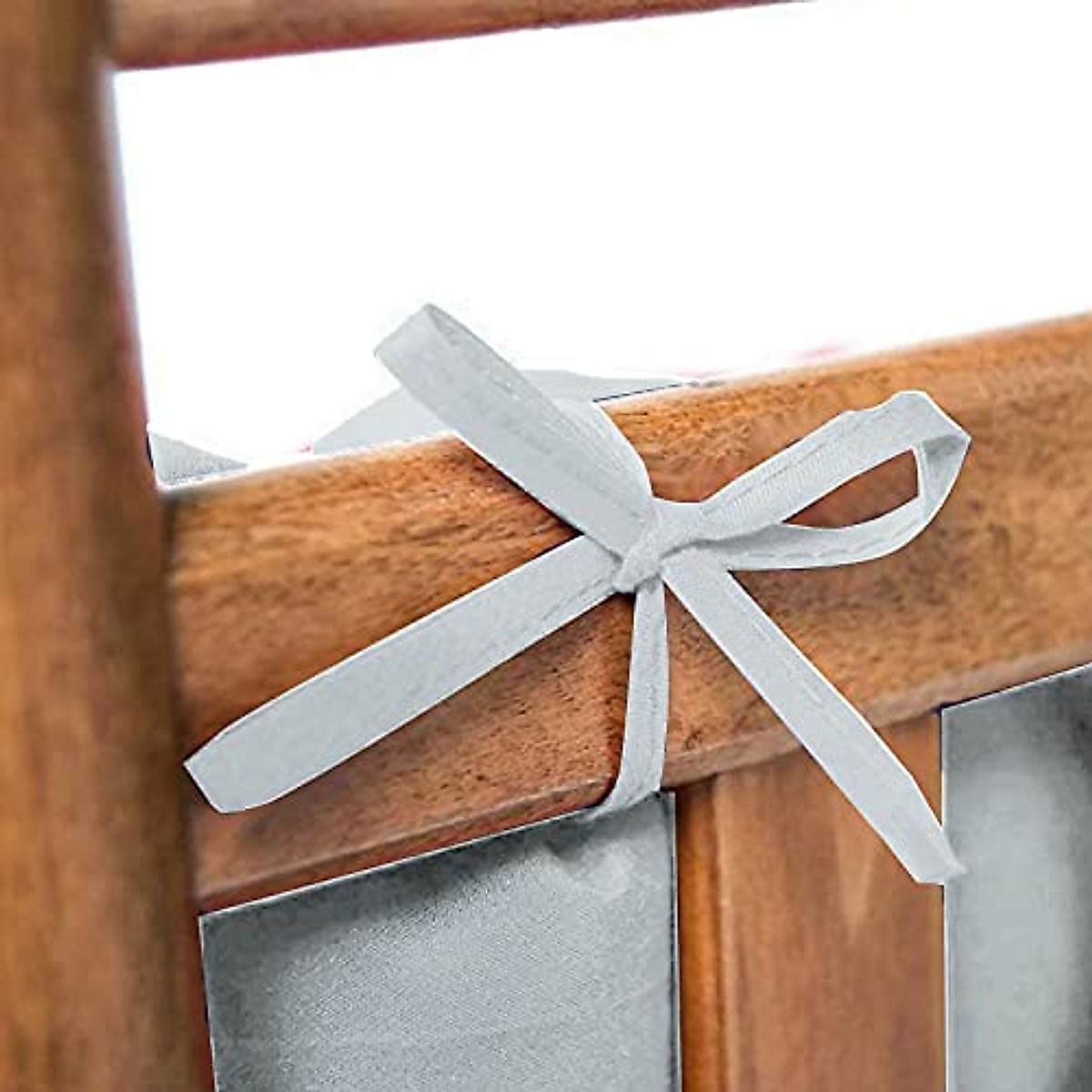 Rocking Chair Cushion Set of 2, Rocking Chair Pads Non Slip Back Patio Rocking Chair Cushions Sets of Upper and Lower with Ties Garden Chaise Lounger Swing Bench Cushion Recliner Mat (A4)