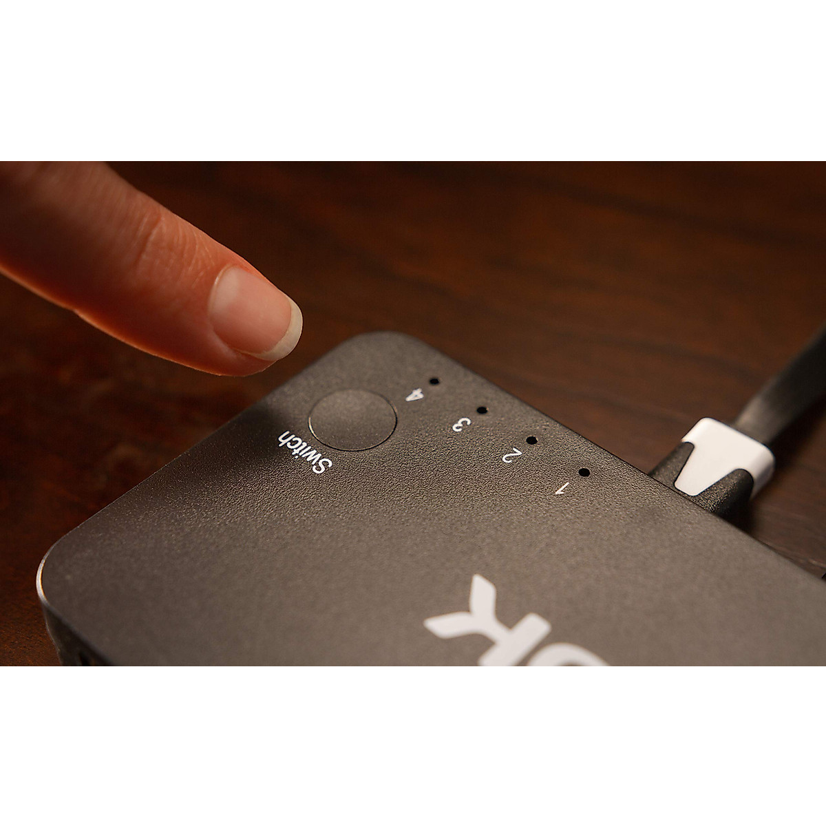 YoK Universal 4-Port HDMI 4K Switch. 4K x 2K Switcher Supports PC, PS3, PS4, Xbox One, Classic Consoles and Media Players