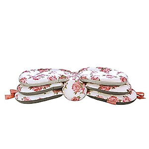 Infantino Elevate Adjustable Nursing and Breastfeeding Pillow - with multiple angle-altering layers Polyester for proper positioning to aid in feeding even as your baby grows, floral