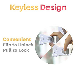 Inaya Sliding Door Lock for Child Safety (4-Pack) - Child Proof Locks for Sliding Glass Doors, Windows, Closets & Cabinets. Safety Locks for All Your Home Openings