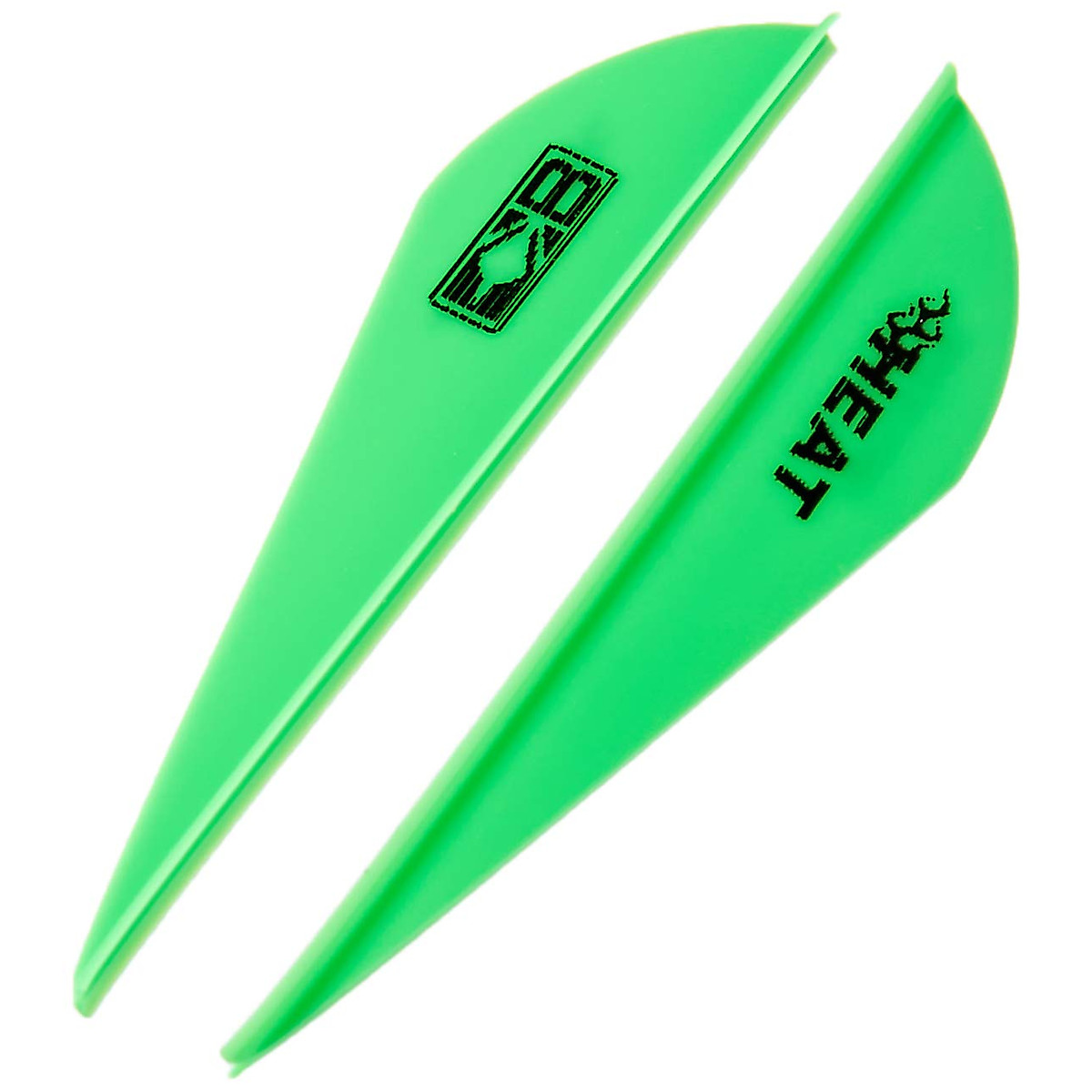 Bohning 2.5" Heat Vanes Neon Green 2.5" Heat Vane, 36pk