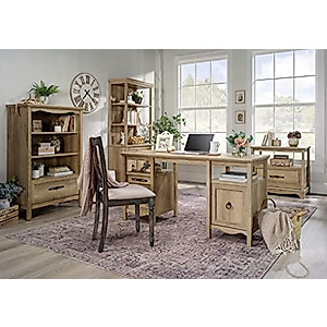 Sauder Adaline Cafe Lateral File, L: 33.11" x W: 20.23" x H: 29.92", Orchard Oak Finish