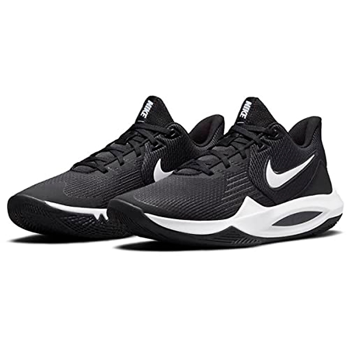 NIKE Unisex Sneakers, Black White Anthracite, 14 US Women