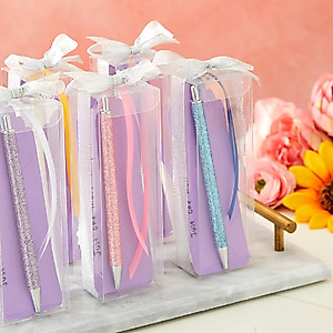 Juvale Clear Candy Gift Box, Transparent Boxes for Party Favors (2 x 2 x 6 In, 50 Pack)