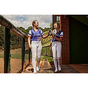 Mizuno Women's Select Belted Softball Pant, Royal , Medium (5252)