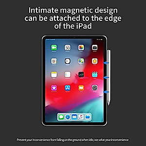 Stylus Pen with Charging Case Palm Rejection Stylus Pen Compatible with Apple iPad Pro 11 & 12.9 inch, iPad 9th/8th/7th/6th Gen, iPad Air 4th/3rd Gen,iPad Mini 6th/5th Gen