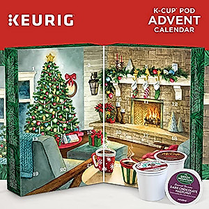 Keurig Advent Calendar Variety Pack, Single Serve K-Cup Pods, 24 Count