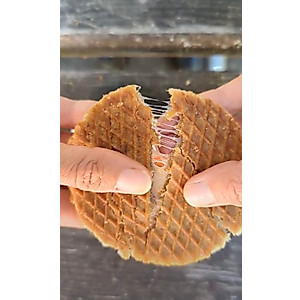 Stroop Club Coffee Infused Organic Stroopwafel Caramel Treats | Vegan, Plant-Based and Dutch-Approved Indulgence - 24 Vegan Waffle cookies (12 Packs of 2)