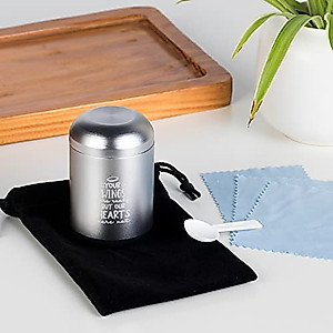 6 Pack Small Keepsake Urns for Human Ashes Mini Cremation Urns for Ashes Stainless Steel Memorial Ashes Holder