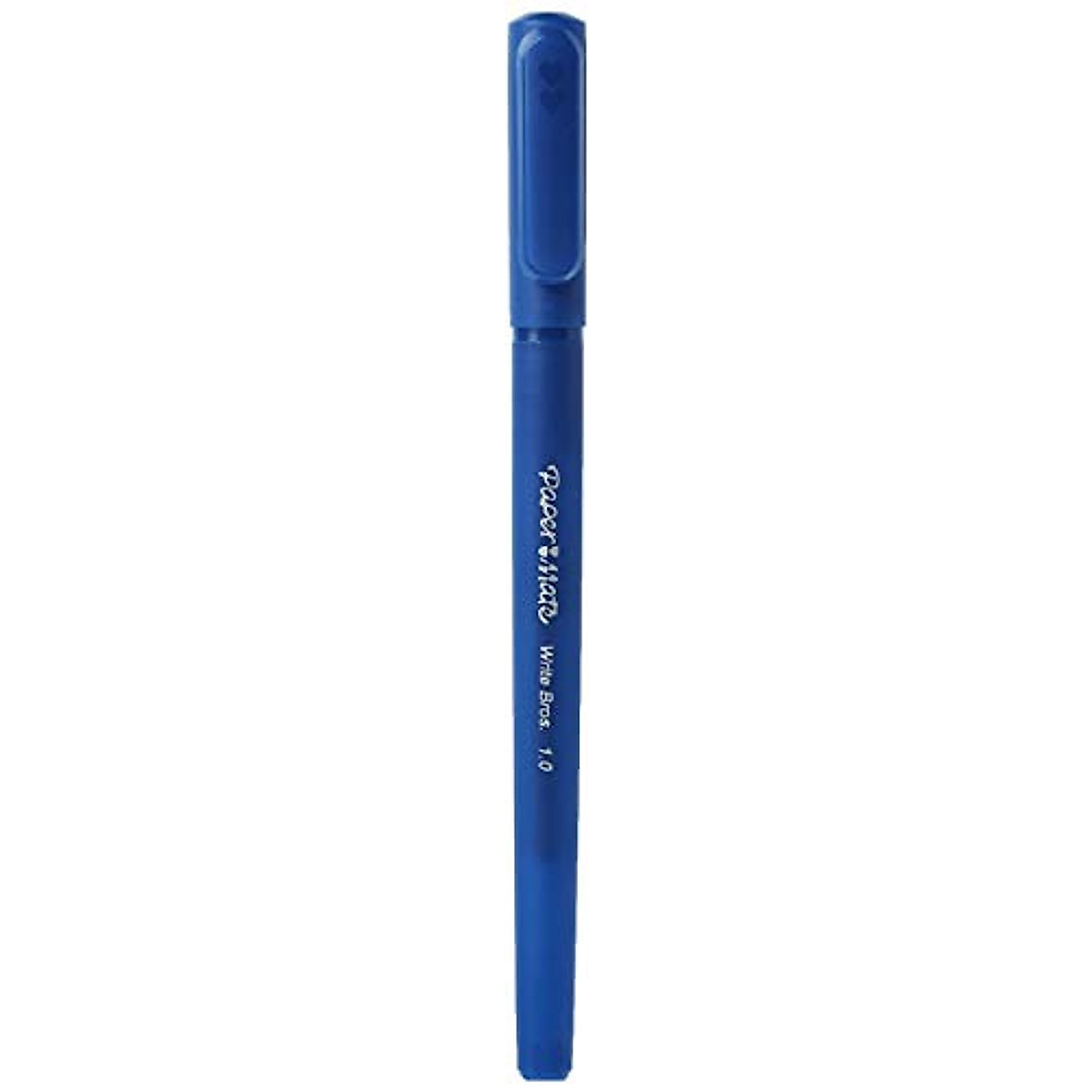 Paper Mate Write Bros Ballpoint Pens, Medium Point (1.0mm), Blue, 10 Count