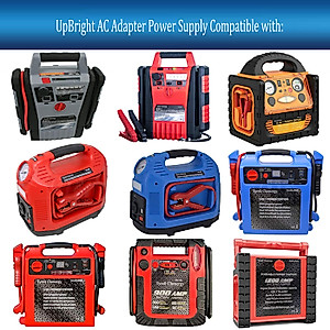 UpBright 15V AC/DC Adapter Compatible with Tyrell Chenergy HH880 HH-607 HH-715 HH745 HH-399 HH582 450 750 900 1200 1400 1700 Peak Amps 900A 1400A 1700A Jump Starter 12V Power Station Battery Charger