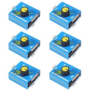 D-FLIFE 6pcs 3CH Digital Multi Servo Tester ECS RC Consistency CCMP Master Speed Controler Checker Adjustment Steering Gear Tester