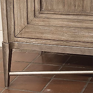 Riverside Furniture Sophie Wood Three Door Buffet in Natural