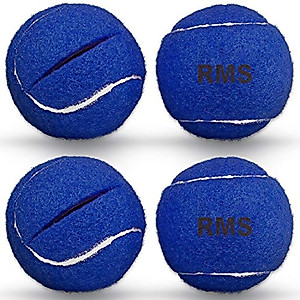 RMS Walker Glide Balls - A Set of 4 Balls with Precut Opening for Easy Installation, Fit Most Walkers (Blue)