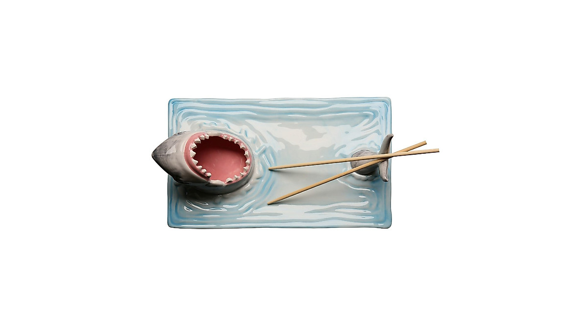 Shark Attack Sushi Plate - Fun and Unique Dinnerware