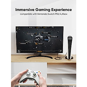 CableCreation DVI to HDMI Adapter,2-Pack Bi-Directional DVI Male to HDMI Female Converter, Support 1080P, 3D for PS3,PS4,TV Box,Blu-ray,Projector,HDTV